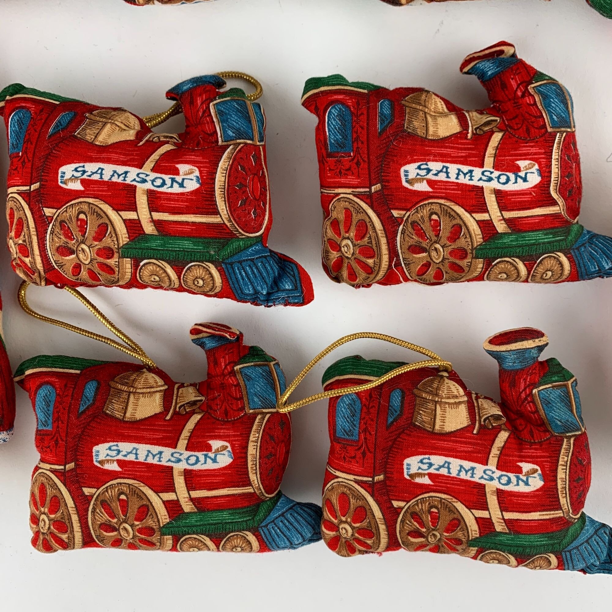 Vintage VIP Cranston Fabric Completed Lot of 24 Old Fashioned Toys Ornaments - Etsy