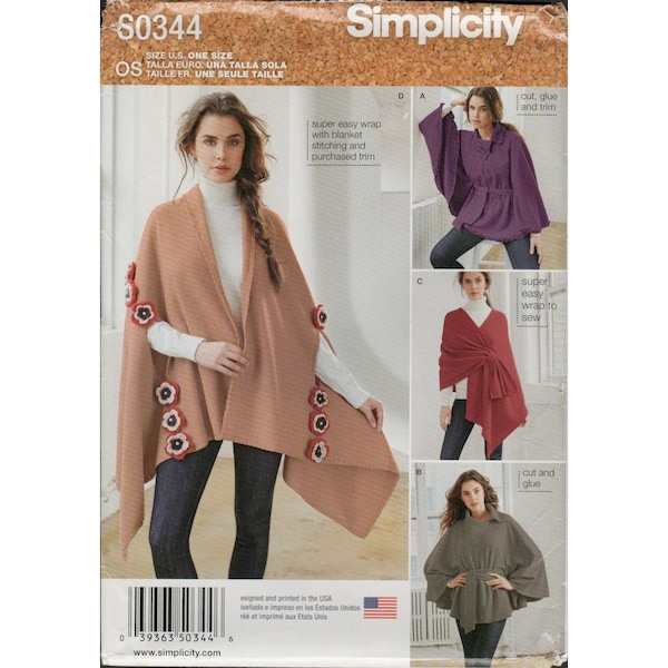 Fleece Shawl Pattern - Etsy