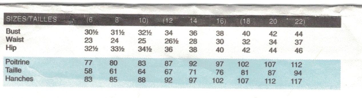 Simplicity 4753 Skirt Pattern Flounce Variations Size 6 8 10 12 Uncut ...