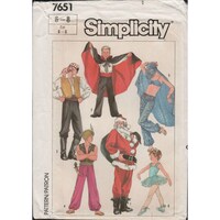 Simplicity 4914 Pirate Costume Cosplay Pattern Misses Size 6 8 10 12 ...