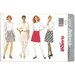 Butterick 4159 Easy A Line Mini Skirt Pattern Glamour Collection Choose ...
