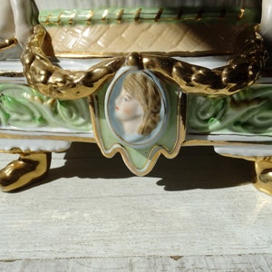 Antique Putti Planter in Fine Porcelain Marked With Two Swords R.b ...