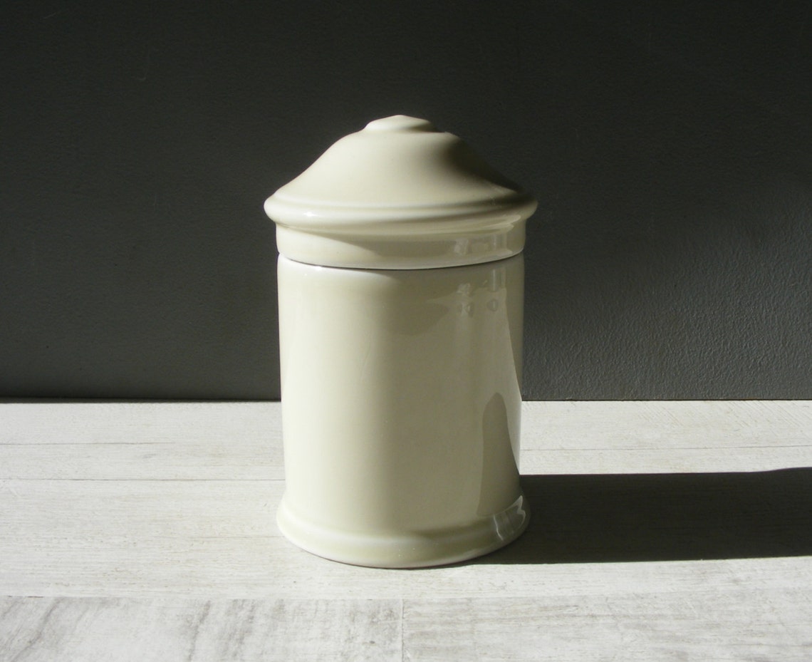 Vintage French Limoges Porcelain Pharmacy Jarpotstamped - Etsy