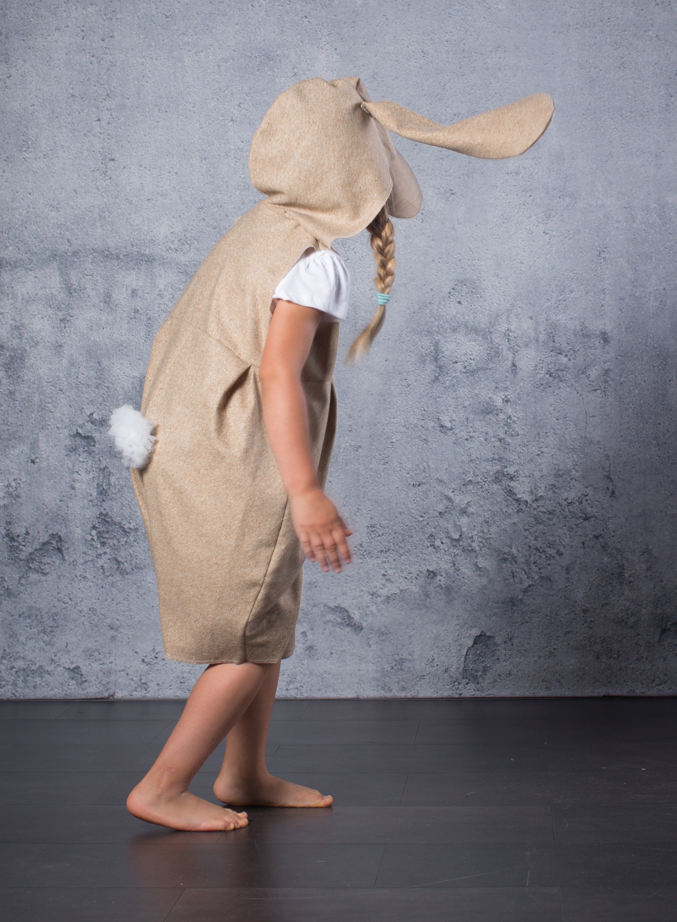 Costume Bunny Rabbit Jumpsuit Carnival Age 18 Month to 5 - Etsy