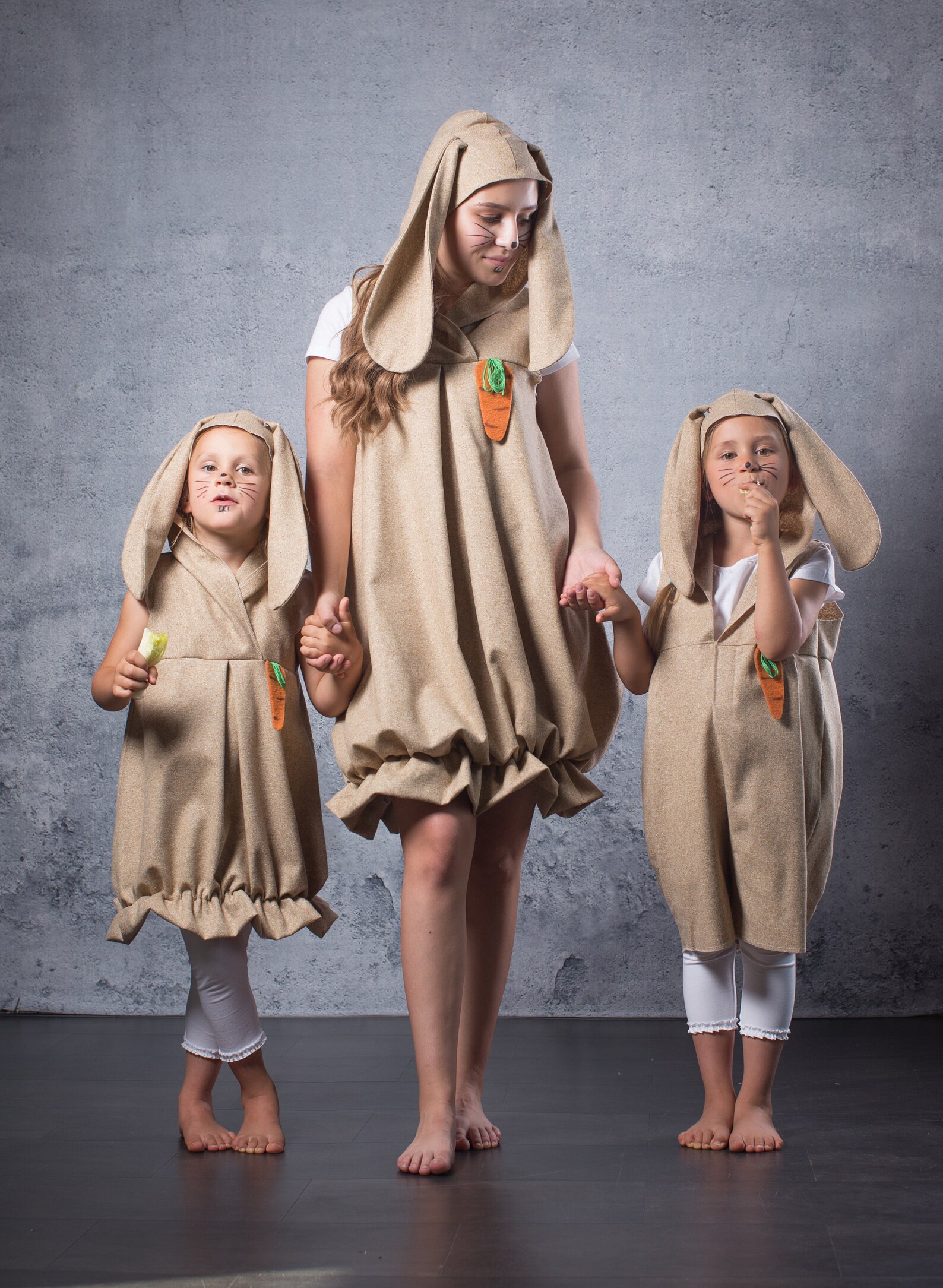 Costume, Bunny, Rabbit, Fancy Dress, Women, Carnival, Eu-sizes, 36, 38 ...