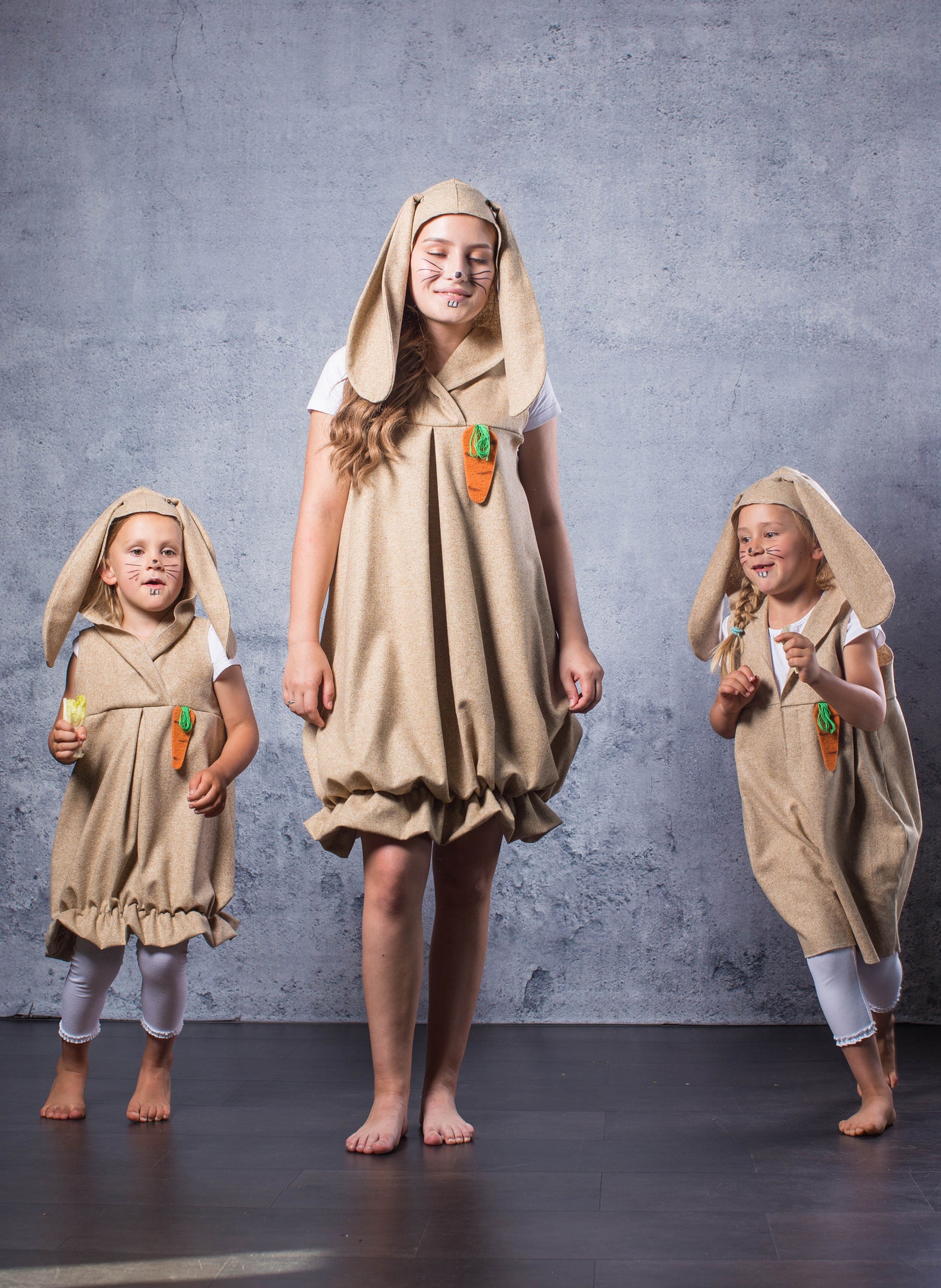 Costume, Bunny, Rabbit, Fancy Dress, Women, Carnival, Eu-sizes, 36, 38 ...