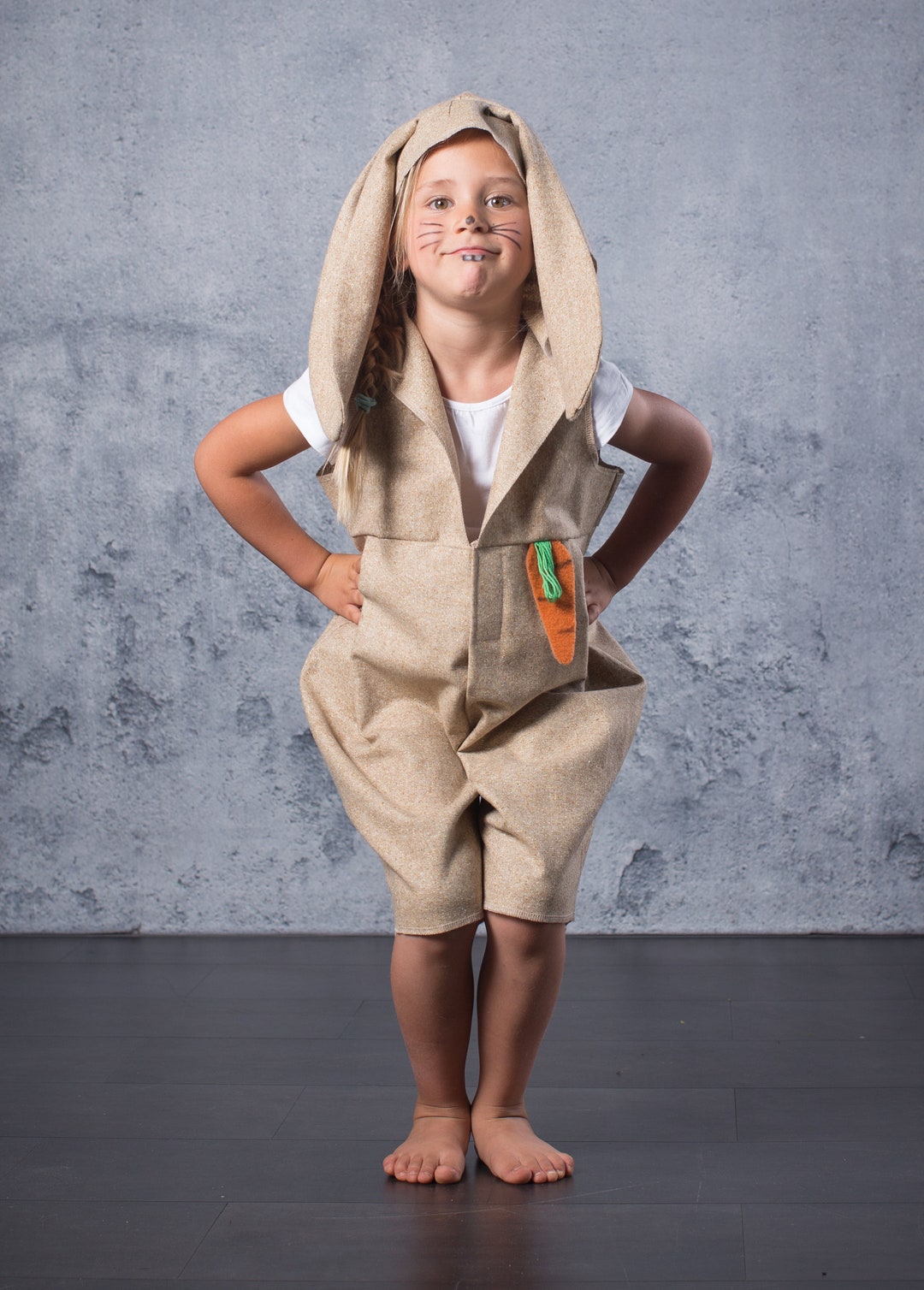 Costume, Bunny, Rabbit, Jumpsuit, Carnival, Age 18 Month to 5 Years - Etsy