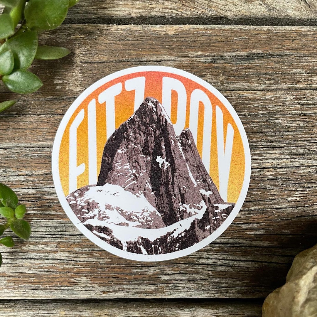 Fitz Roy Sticker - Etsy
