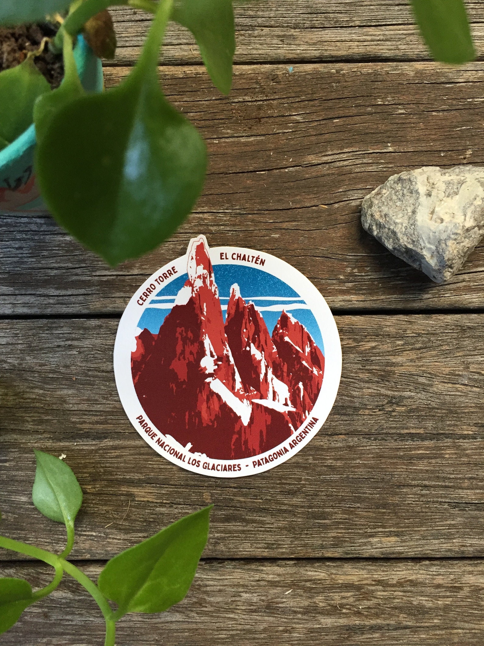 Sticker del Monte Fitz Roy - Etsy España