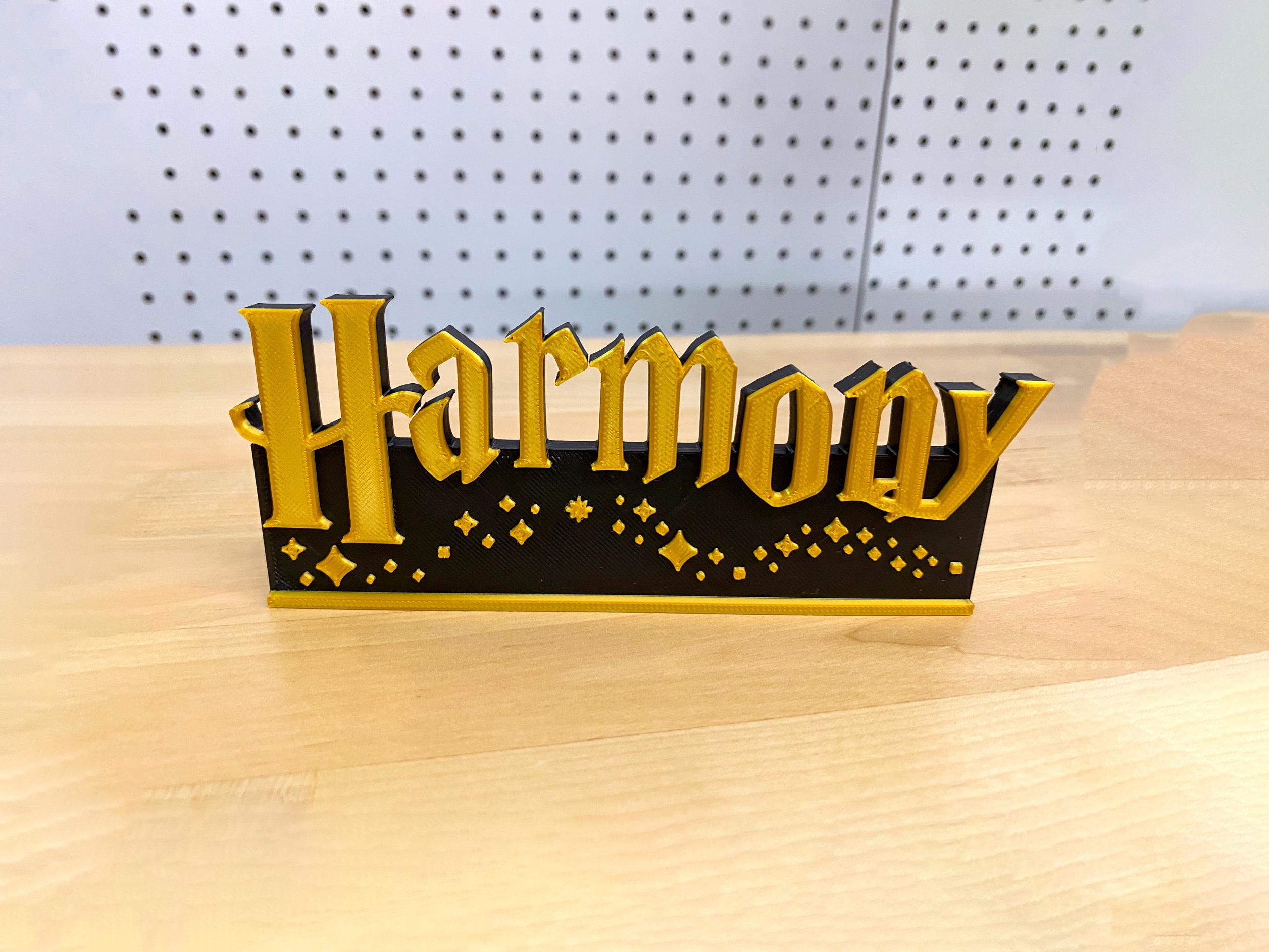Personalized Desk Name Plate, Desk Name Wizard Plaque, Teacher Desk ...