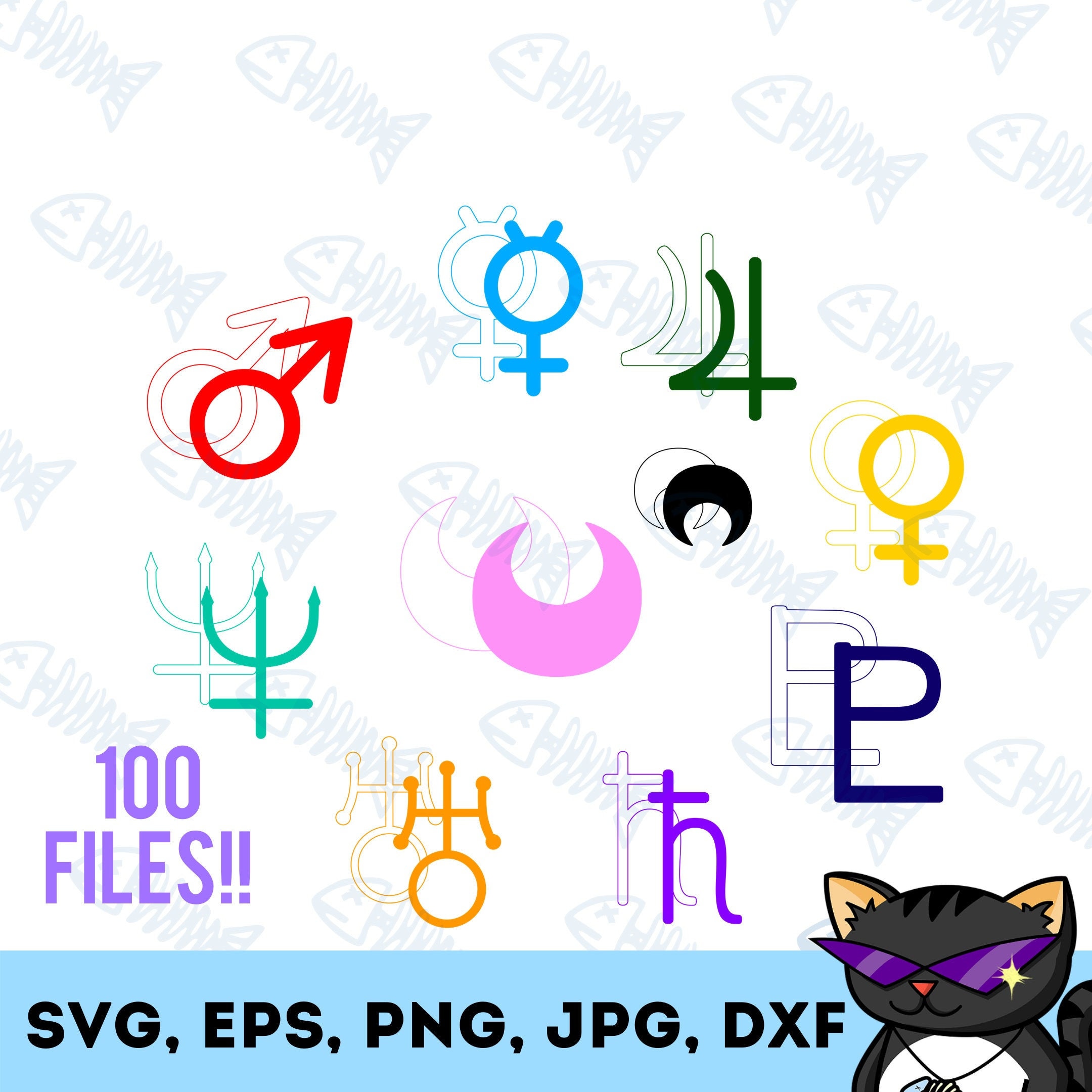 Sailor Scouts Symbols