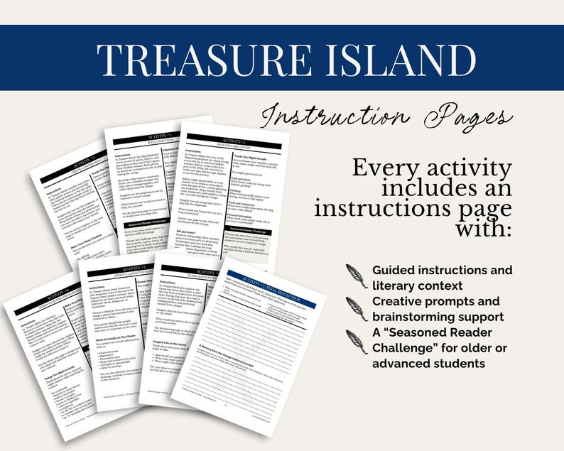Treasure Island Story Activities Set | Robert Louis Stevenson ...