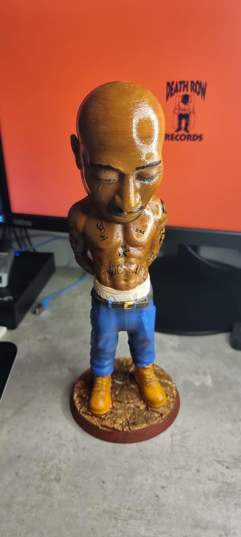 2pac Tattoo Markings Digital File – EPS With Cutting Marks for DIY ...