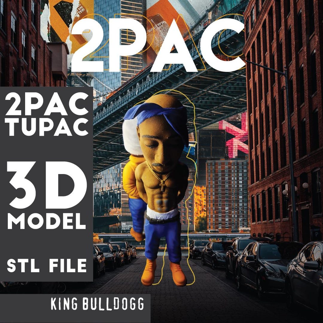Highly Detailed Tupac Shakur 3D Model for 3D Printing – Iconic Rap Legend Sculpture - 2PAC - Etsy