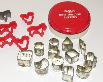 Canape cutters | Etsy