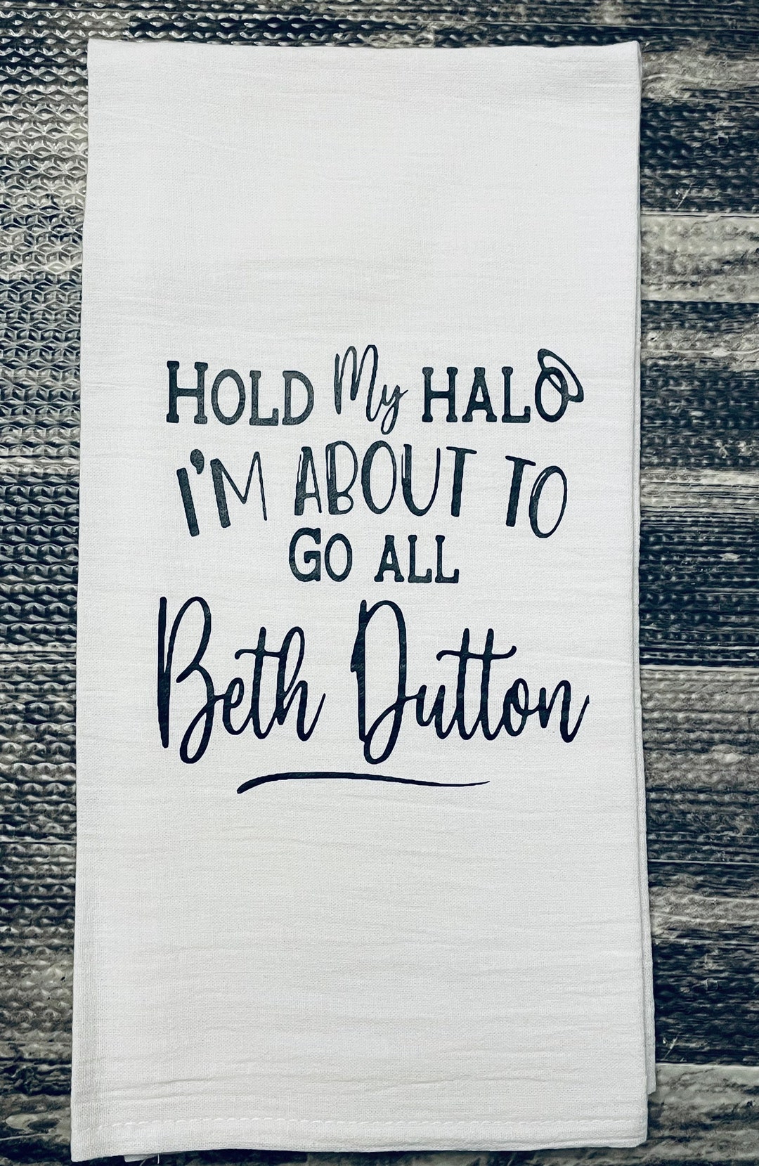 Yellowstone Characters Kitchen Towel/yellowstone Towel - Etsy