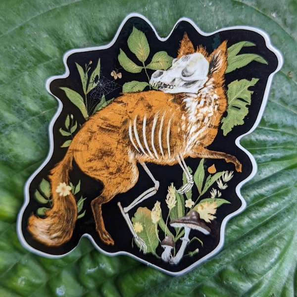 Fox Sticker - Etsy