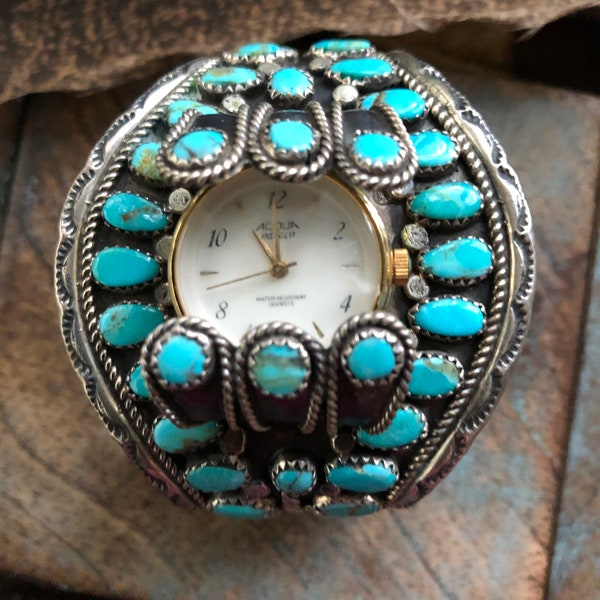 Turquoise Watch - Etsy