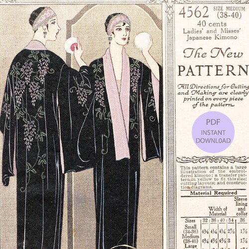 Vintage 1920s Housecoat Robe Negligee Bridal Robe Medium - Etsy