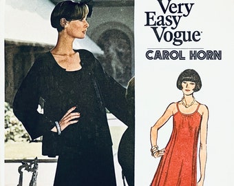 VOGUE 8449 EVENING GOWN Cocktail Dress Pattern Claire Shaeffer Couture ...