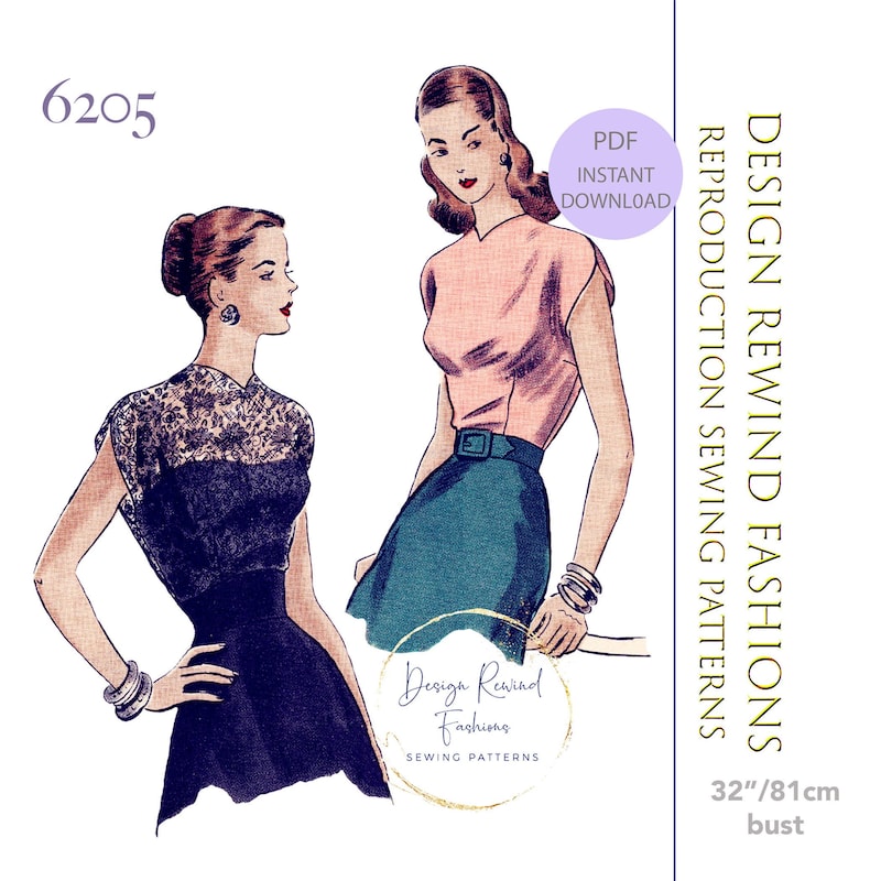 Vintage Sewing Patterns - Etsy