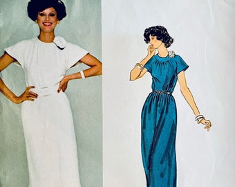 VOGUE 8449 EVENING GOWN Cocktail Dress Pattern Claire Shaeffer Couture ...