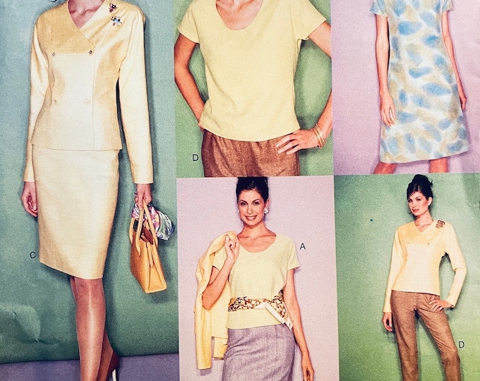 VOGUE TUNIC PATTERNS Pants Pattern Mandarin Collar Tunic Elastic Waist ...