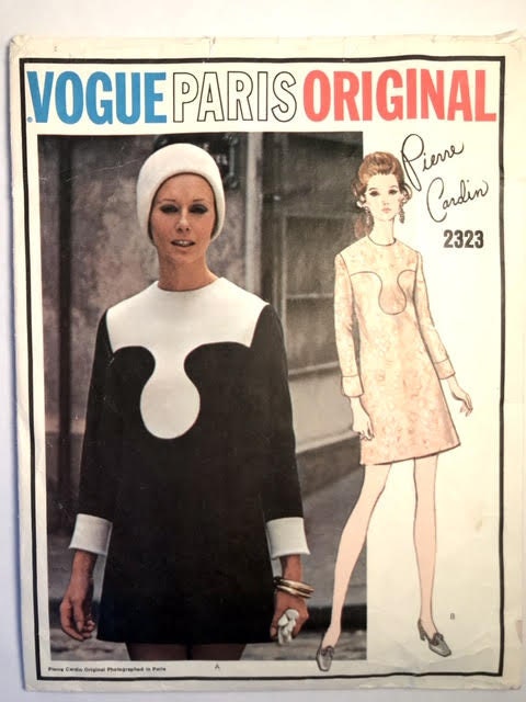 1970s VOGUE 2323 DRESS PATTERN Mod Mini Dress Pattern Pierre - Etsy