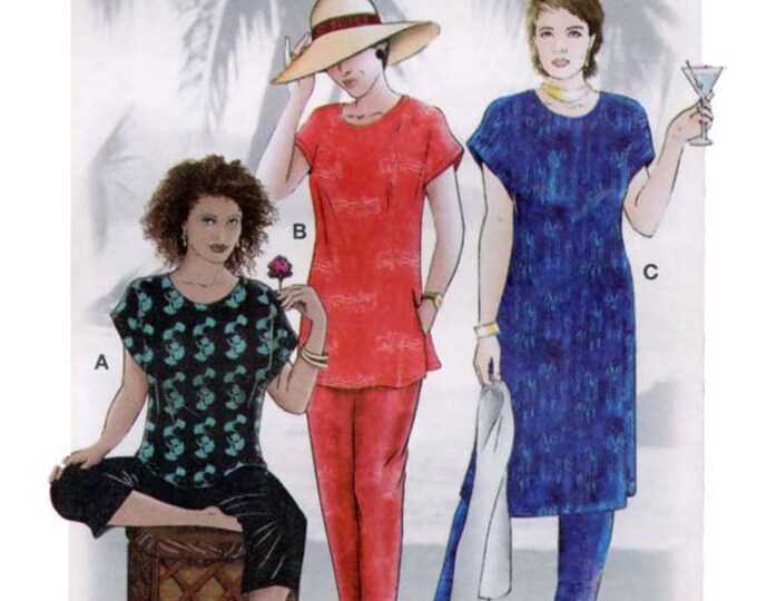 Kintamani Top & Tunic Sewing Pattern 101 the Batik Butik - Etsy