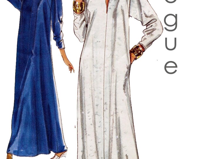 1990s Koko Beall for Vogue 9979 Fitted, Slightly Flared Evening Length ...