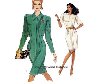 VOGUE TUNIC PATTERNS Pants Pattern Mandarin Collar Tunic Elastic Waist ...