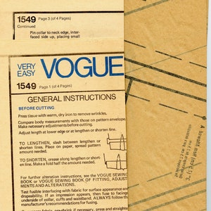 1970s Vintage Vogue 1549 Diane Von Furstenberg Iconic Wrap Dress Sewing ...