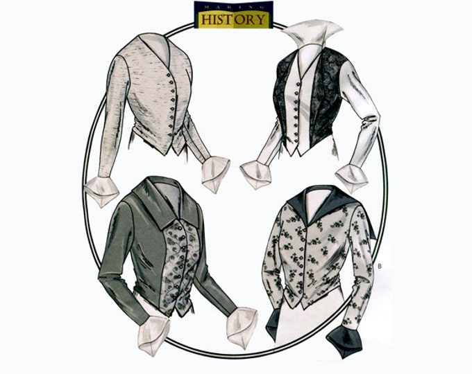 WOMEN'S BASQUE BLOUSE Pattern Edwardian Victorian Downton - Etsy