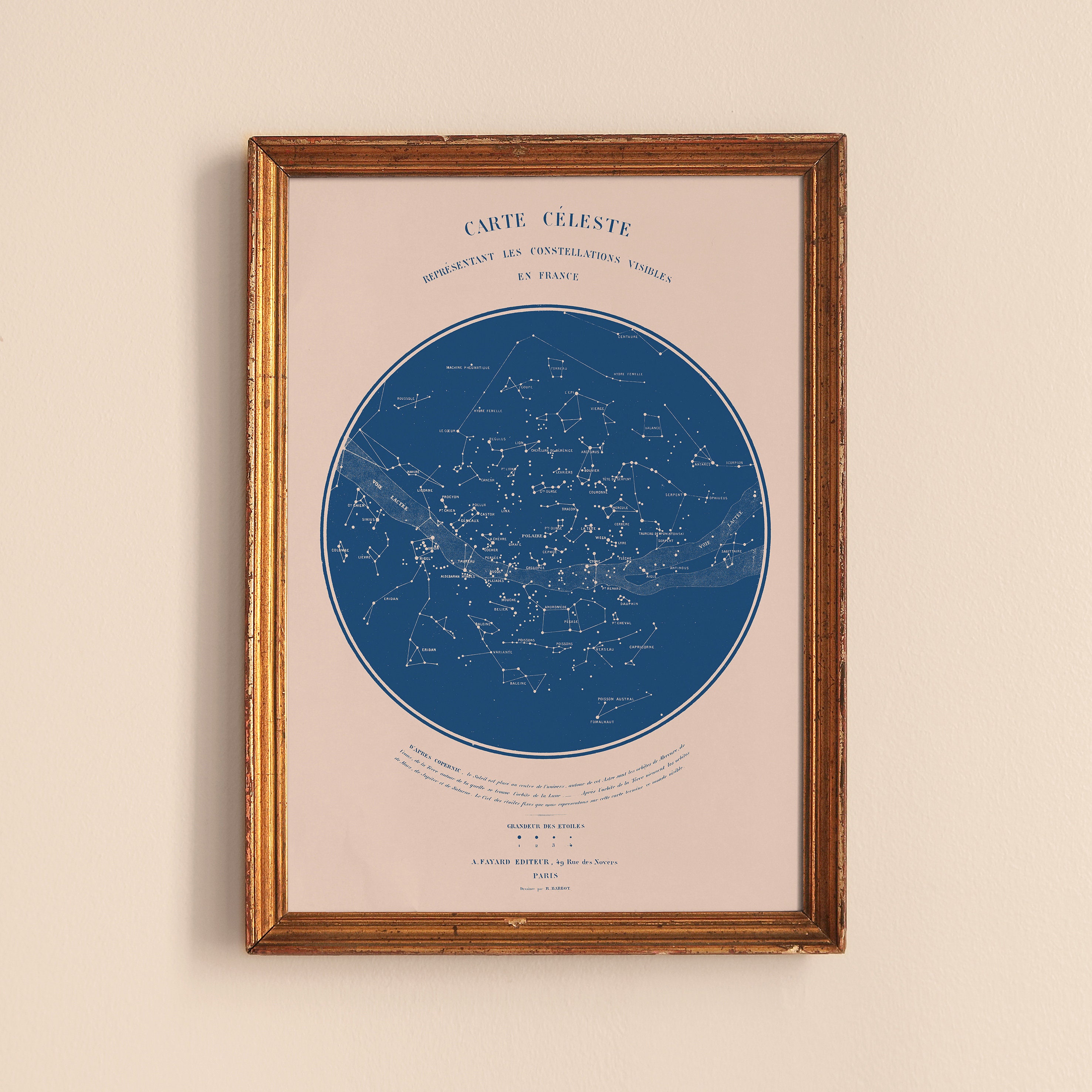 Celestial Map - Poster / Print - Etsy