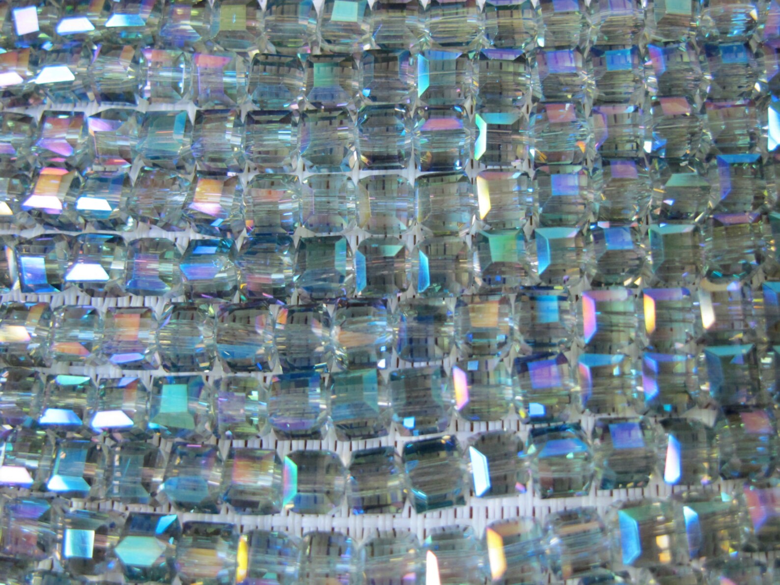 6mm Aqua Blue Quartz Faceted Cube Beads S266 - Etsy