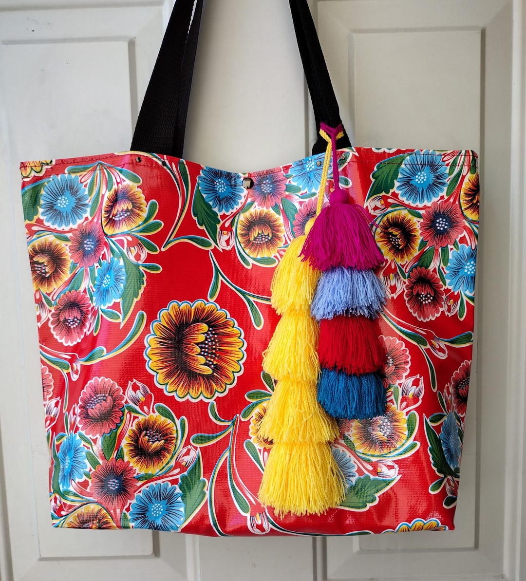 Medium Oilcloth Bag - Etsy