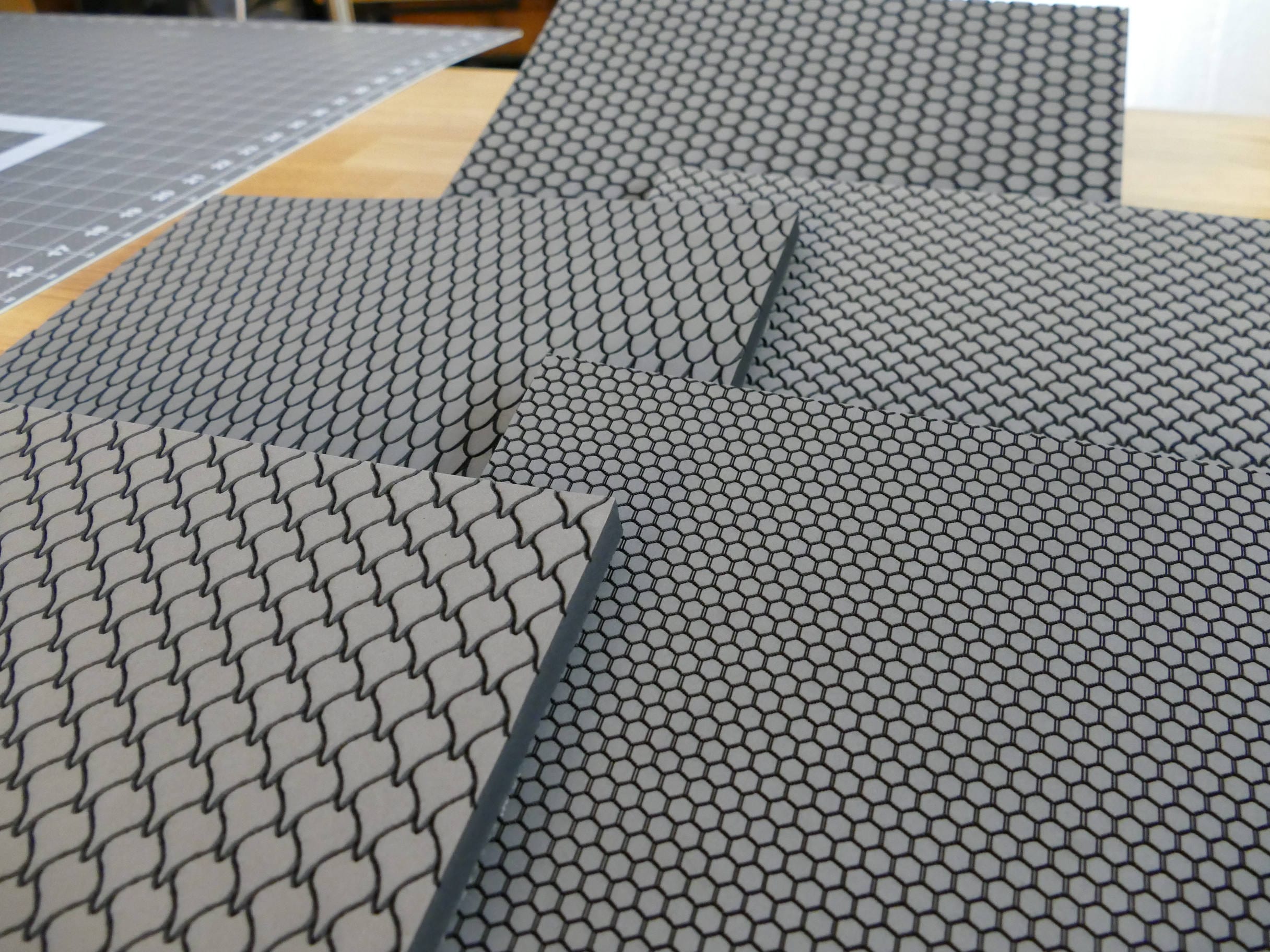 Small Dragon Scale Pattern EVA Foam Sheets for Cosplay Armor , Props ...