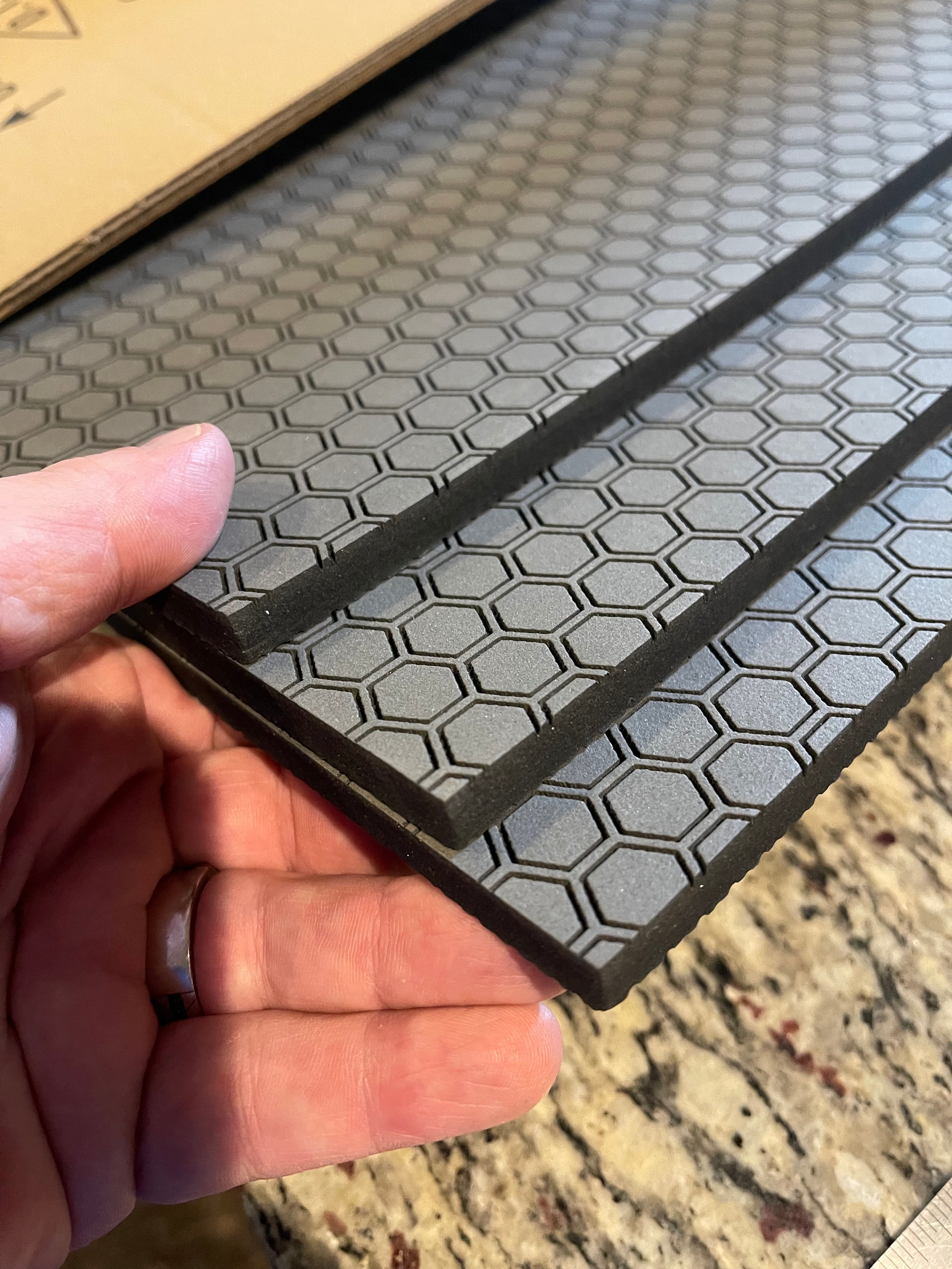 Honeycomb Hexagon Pattern EVA Foam Sheet - Cosplay Armor Props ...