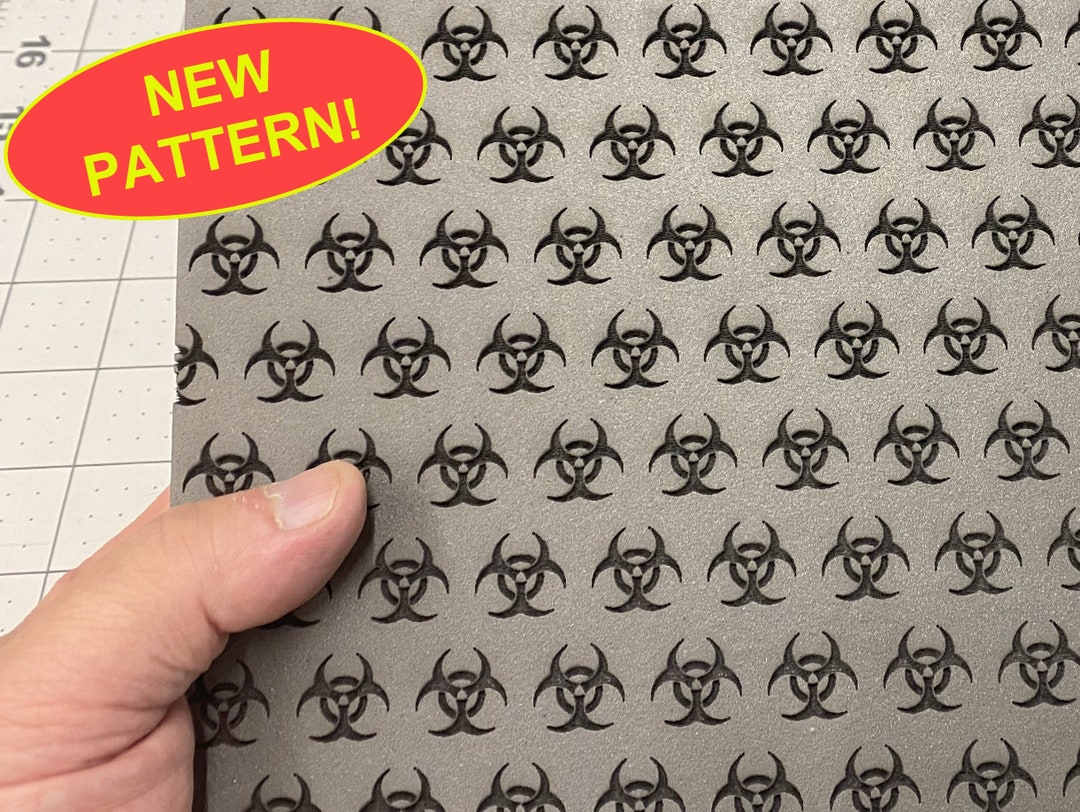 Biohazard Pattern EVA Foam Sheet Cosplay Armor Props. Laser Engraved ...