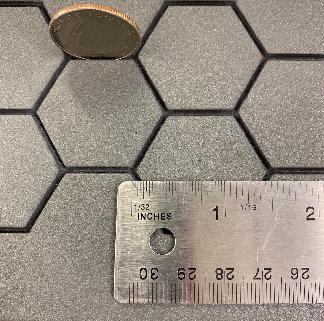 Giant Hexagon Pattern EVA Foam Sheets for Cosplay Armor , Props ...