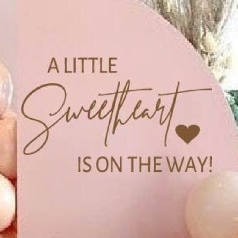A Little Sweetheart is on the Way Baby Shower - Etsy