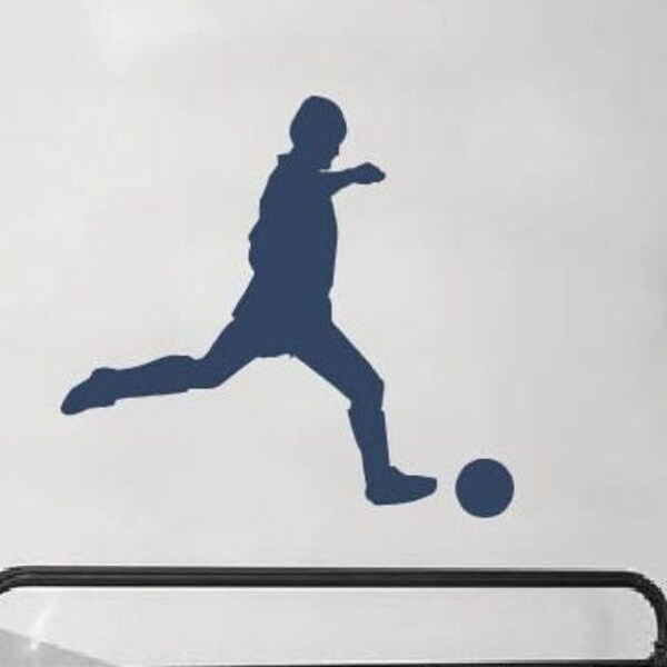 Soccer Wall Decal - Etsy