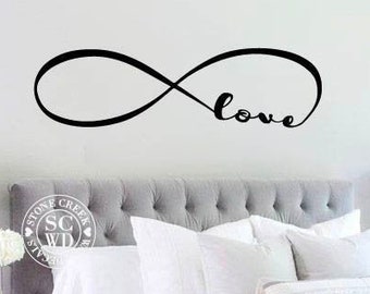 Infinity Wall Decal | Etsy
