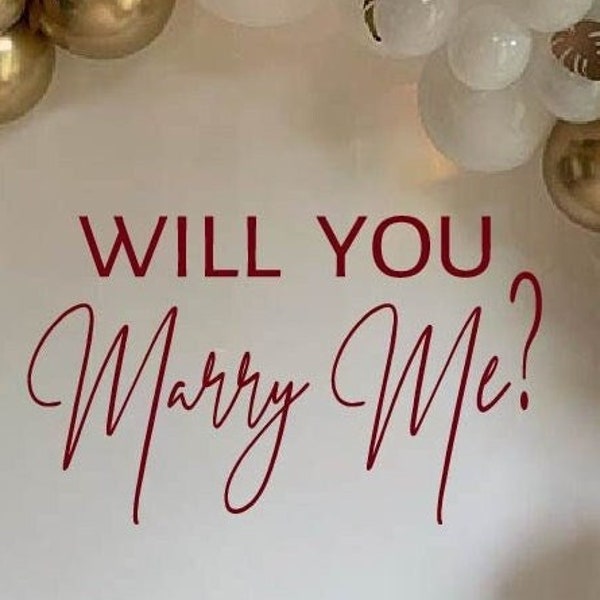 Will You Marry Me - Etsy