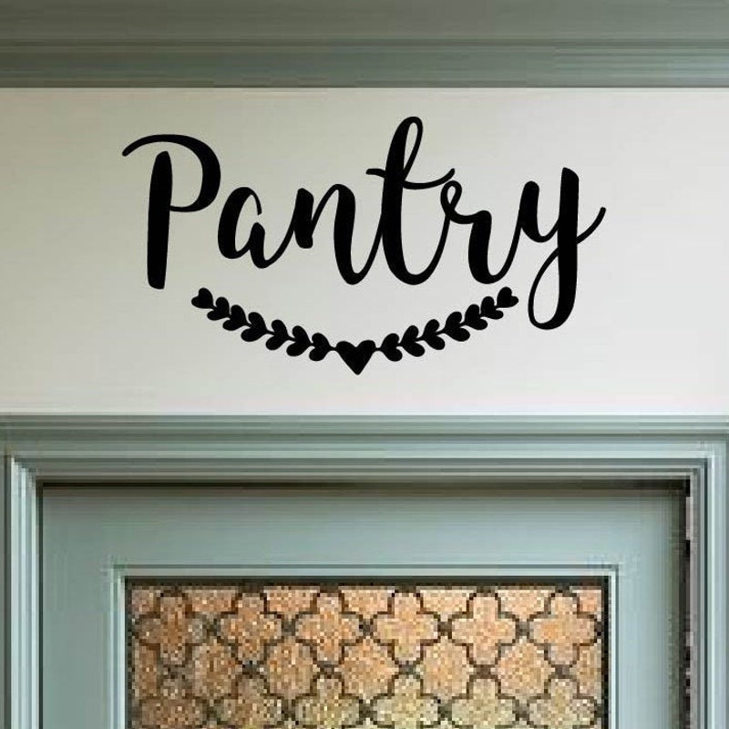 Pantry Vinyl Decal - Etsy
