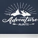 Adventure Awaits Wall Decal | Arrow Decal | Adventure Life Decals ...