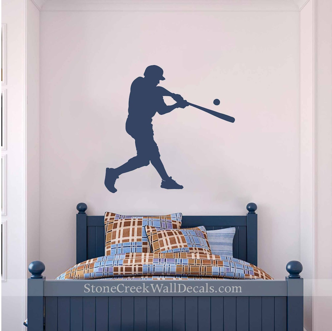 Baseball Decal for Walls | Baseball Wall Decals | Sports Wall Decals ...