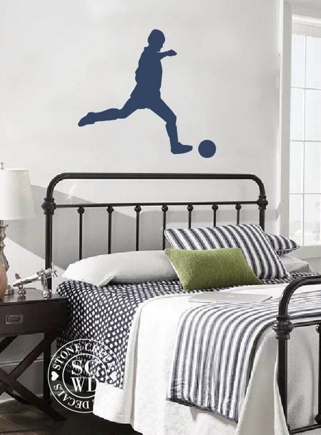 Soccer Ball Decals | Soccer Wall Decals | Wall Decals for Boys | Decals ...