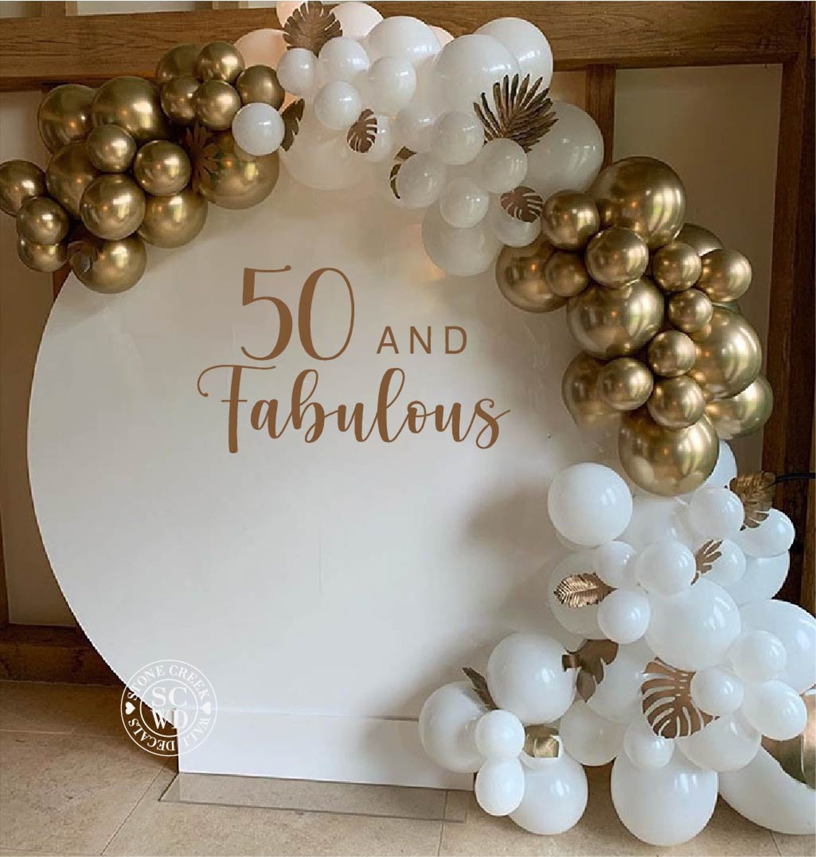 50 and Fabulous Party Decorations and Decor. Turning 50 Party - Etsy