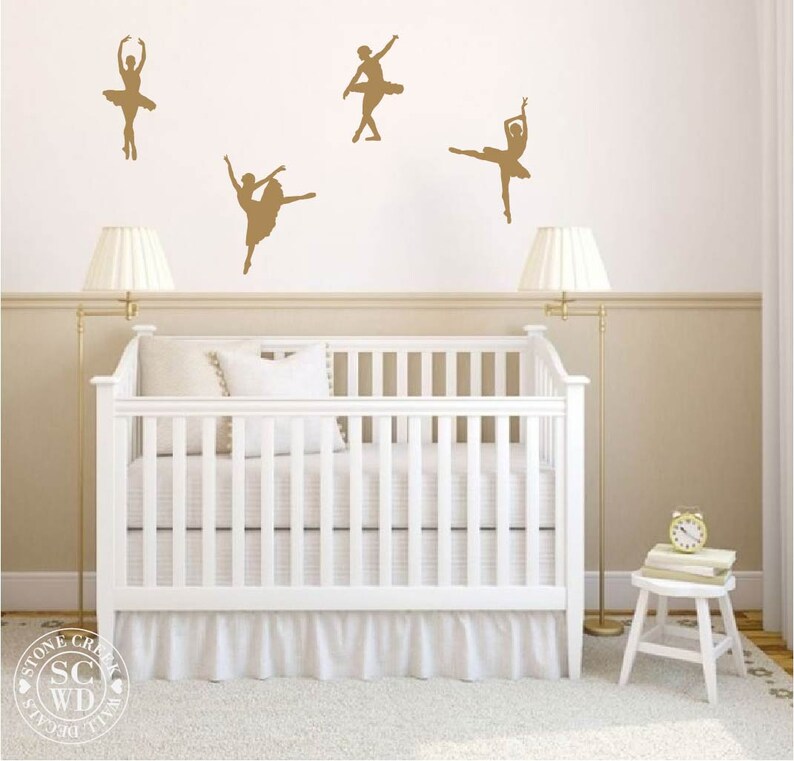 Ballerina Wall Decals Dance Wall Decals Ballerina Dancer - Etsy